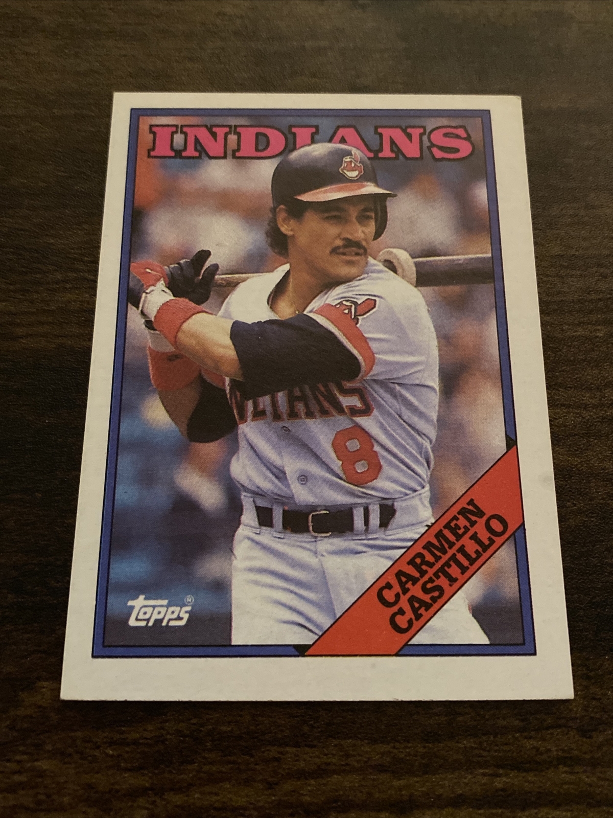 1988 Topps #341 Carmen Castillo Cleveland Indians C7738* | eBay