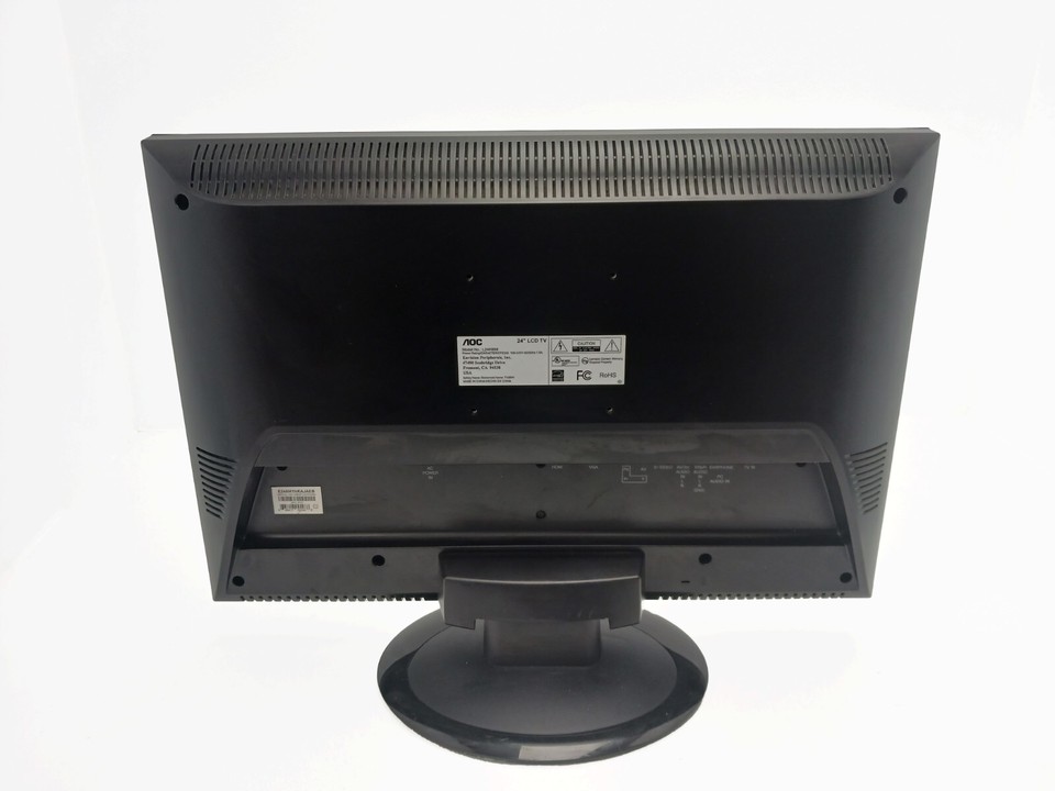 AOC L24H8980 24 inch LCD TV PC Monitor HDMI Flat Screen HDTV with ...