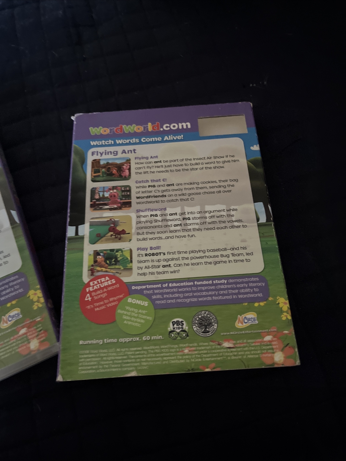 WORD WORLD Flying Ant DVD Full Screen 2008 PBS KIDS. Preowned ...