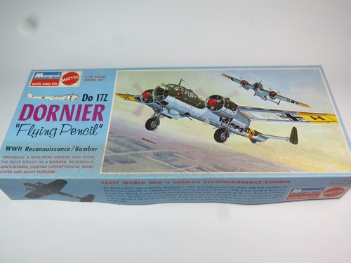MONOGRAM 1/72 MODEL AIRCRAFT KIT 6842 Dornier Do 17Z WWII Luftwaffe ...