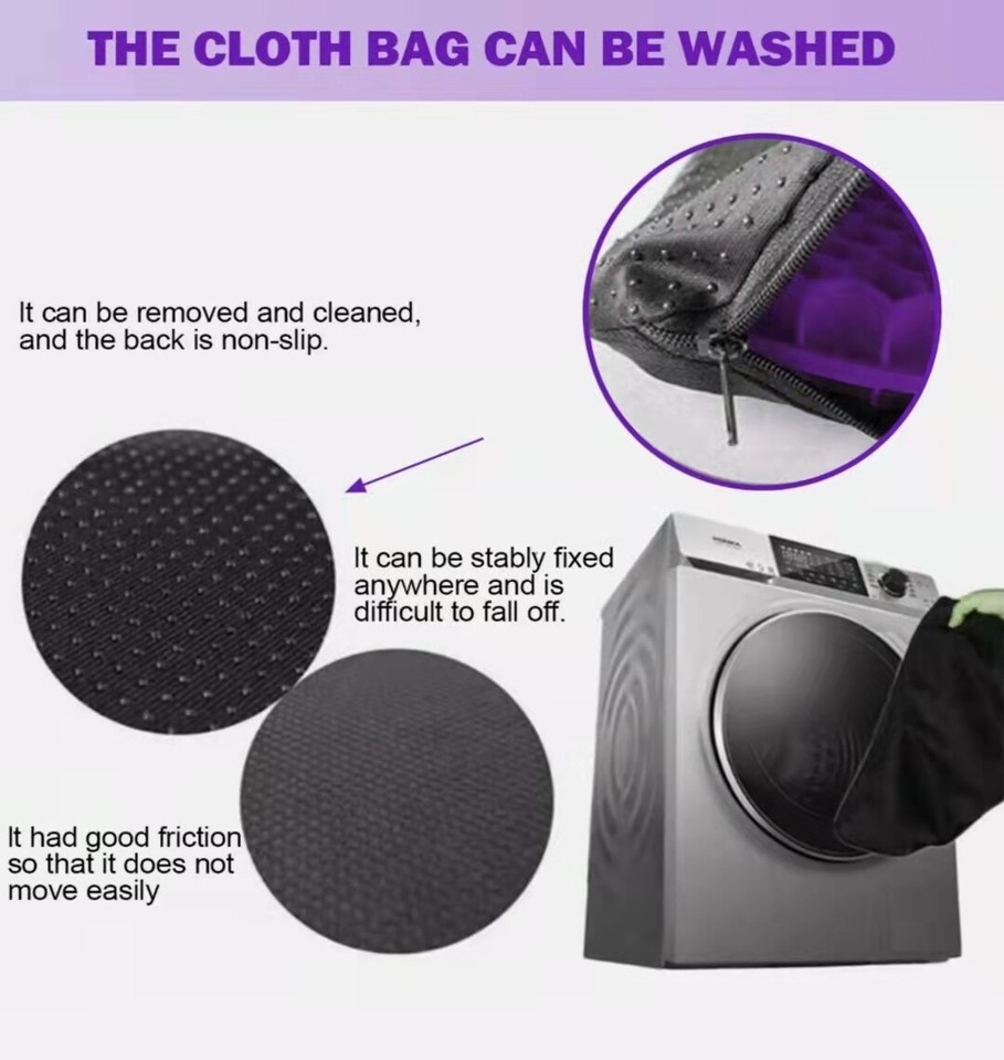 Double Layer Gel Honeycomb Seat Cooling Comfort Support Cushion Flex ...