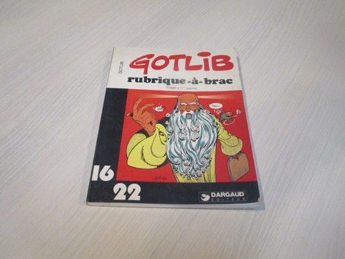 MINI BD Rubrique à brac tome 2 partie 1 GOTLIB collect. 16 22 édit. DARGAUD 1982 | eBay