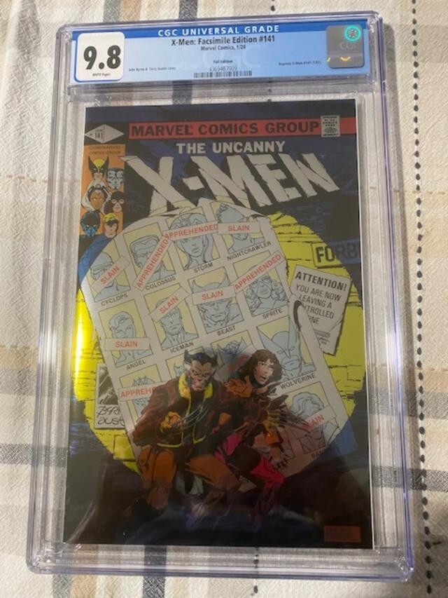 X-MEN 141 FACSIMILE EDITION (MARVEL COMICS JANUARY 2024) CGC 9.8 | eBay