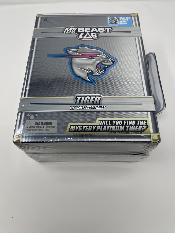 Mr.Beast Lab - Tiger - 6.5" Collector Figure - New | eBay