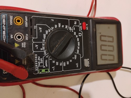 Cen-Tech 11 Functional Digital Multimeter Tested Working 61593 with ...