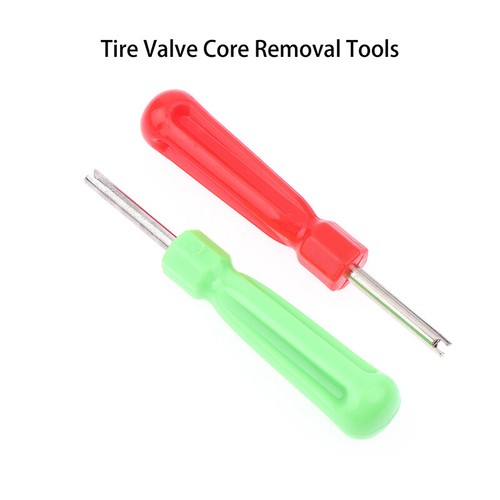 Tire Valve Core Removal Tools Wrench Plastic Handle Iron Plated Wrench ...