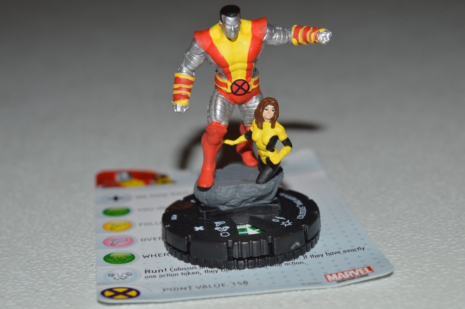 Marvel Heroclix Wolverine and the X-Men 101 Colossus and Kitty Pryde | eBay