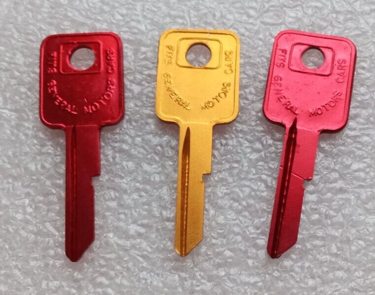 B-50C Aluminum Curtis key blanks VINTAGE KEY BLANKS Set of 3 | eBay