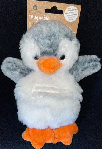 AROMA HOME SNUGGABLE HOTTIE PENGUIN PLUSH MICROWAVABLE ~ LAVENDER ...