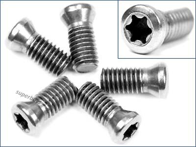 5pcs M5 x 12mm T20 Torx Screw Grade 12.9 Alloy Steel For Lathe Carbide ...