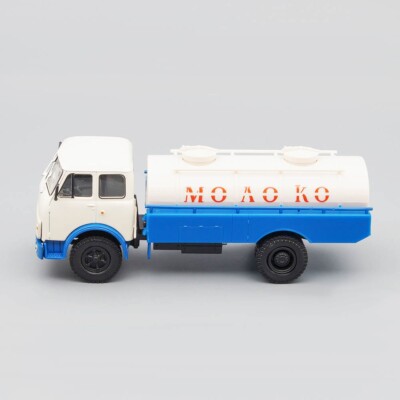 MAZ-5334 ACPT-5.6 White-Blue Milk Truck Diecast Model 1:43 H971 | eBay