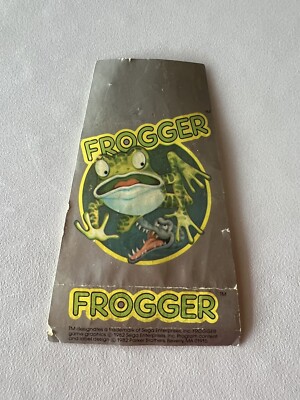 Frogger Label Vintage 1983 | eBay