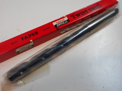 NACHI 5/8" TAPER SHANK DRILL #2 MORSE TAPER HIGH SPEED STEEL - NEW | eBay