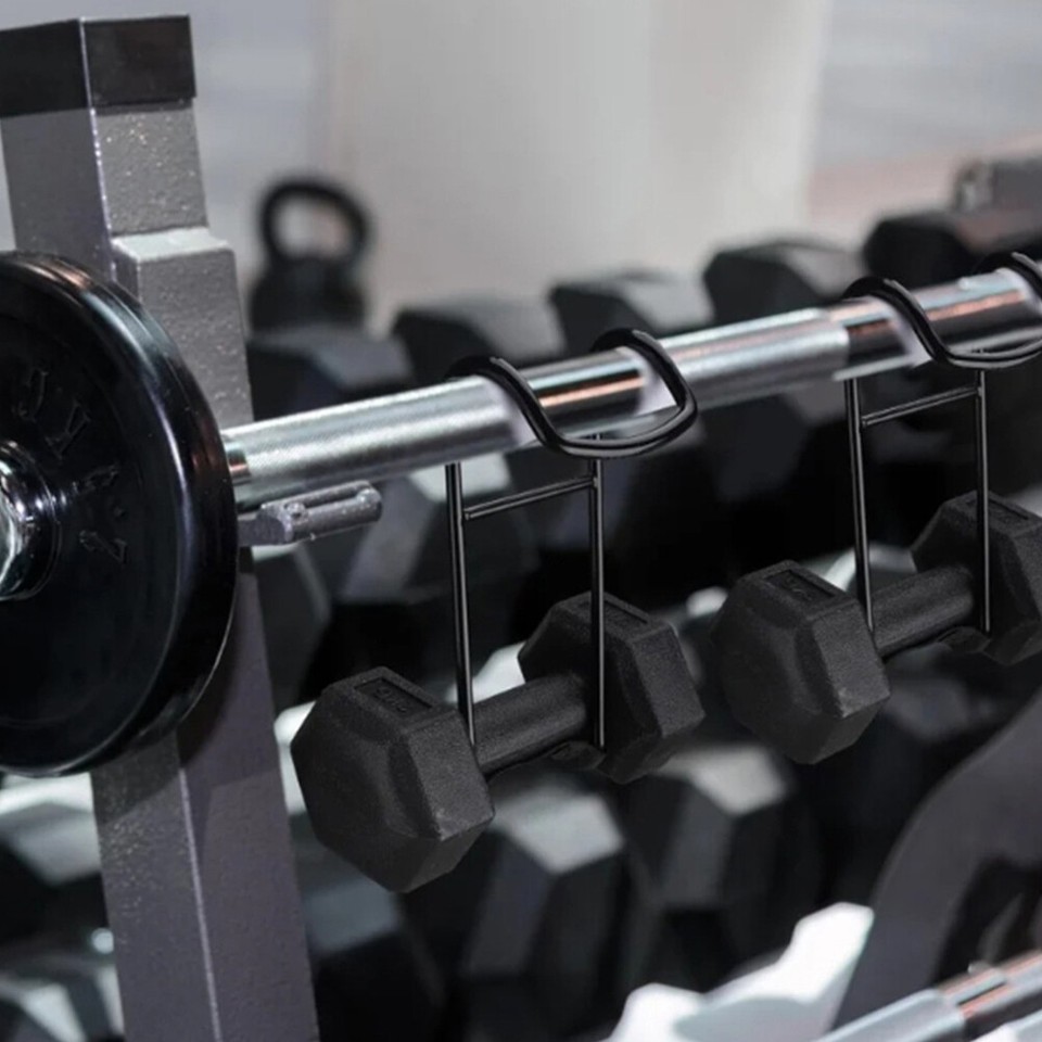 Heavy Power Dumbbells Rack Attachments Iron Safety Connector for Chest ...