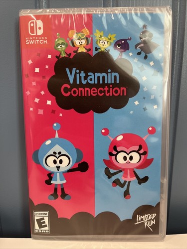 Vitamin Connection Nintendo Switch Limited Run Games Brand New Sealed ...