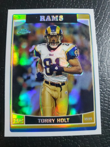 2006 Topps Chrome Refractor #98 Torry Holt Rams OC | eBay