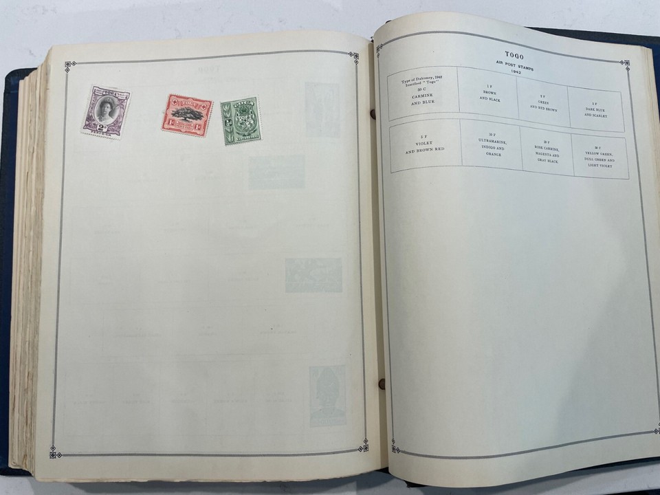 Scott International Stamp Album 1940-1946 Part II w/ a few stamps | eBay