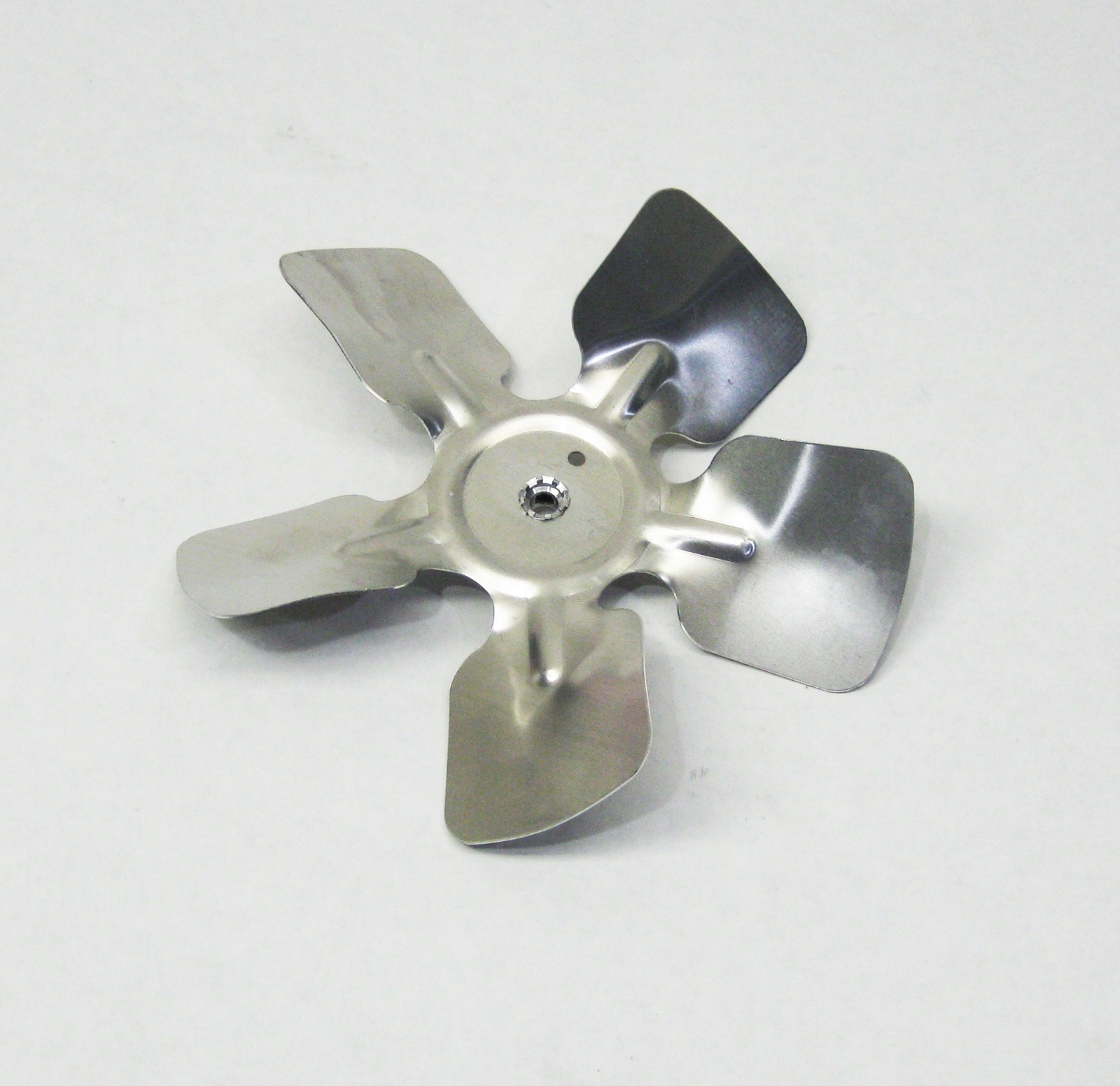 A60805 Metal Fan Blade 8" Diameter 5 Blades 5/16" Bore Hub CW 36 Degree ...