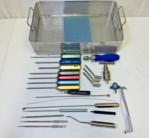 Arthrex ACL Reconstruction System w/ Sterlization Tray Arthroscopy ...