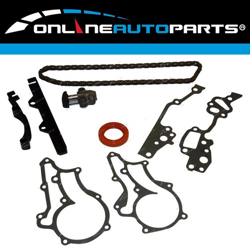 Engine Timing Chain + Tensioner + Guides Kit 22R 22RE for Toyota ...