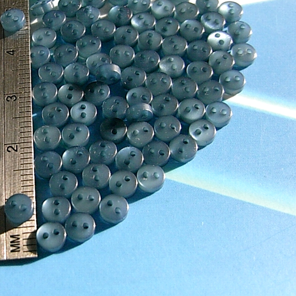 Rare! 30 Very Small Mini Tiny Micro Figures Doll Clothing Sew Buttons 4 ...