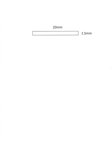 RIGID PVC PLASTIC FLAT STRIP WHITE BAR 6mm - 142mm 3 METRE LENGTHS ...