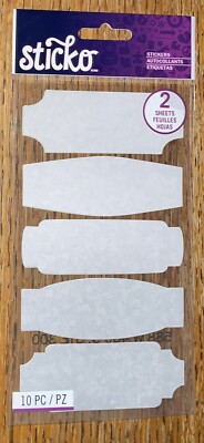 Sticko MED GALVANIZED LABELS Word Conversation Bubbles Journal ...