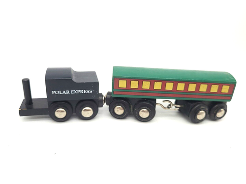 BRIO Polar Express Wooden Train 32501 Coach coal tender parts Christmas ...