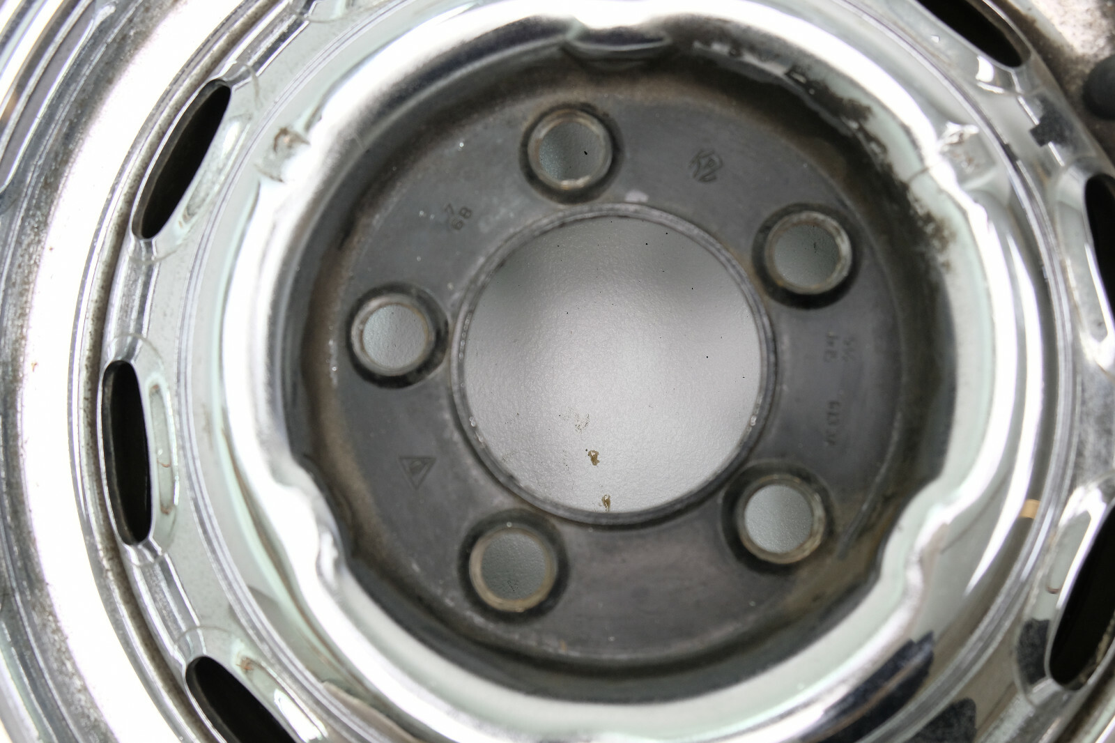 Porsche 911 912 Steel Rim Chrome 5.5 X 15 Inches KPZ July 1968 | eBay