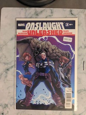 ONSLAUGHT UNLEASHED #3 MINI 9.4 MARVEL COMIC BOOK CM2-207 | eBay