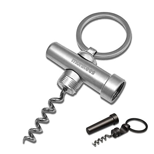 Mini Keychain Corkscrew Tool, Small Key Ring Wine Opener, Emergency ...