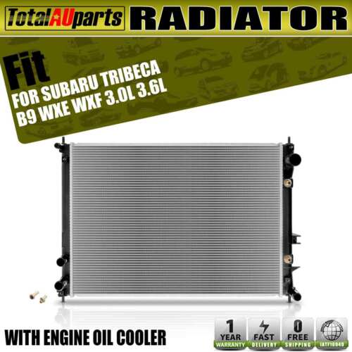 Engine Cooling Radiator for Subaru Tribeca B9 WXE WXF 3.0L 3.6L EZ36D ...