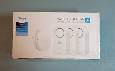 Govee H5054 H5040 Water Detector 3-pack With WiFi Gateway | eBay