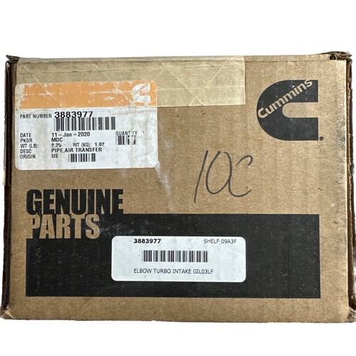 Cummins 3883977 Turbocharger Air Transfer Connection Intake Elbow ...