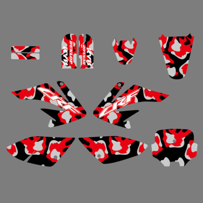 Team Graphics Decals Sticker For Honda CRF70F 2004-2012 CRF80F CRF100F ...