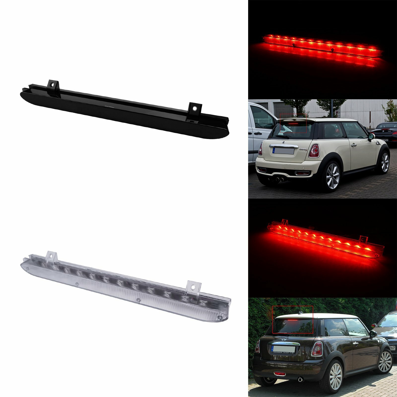 For Mini Cooper R56 Countryman R60 Red LED High Level 3rd Third Tail ...