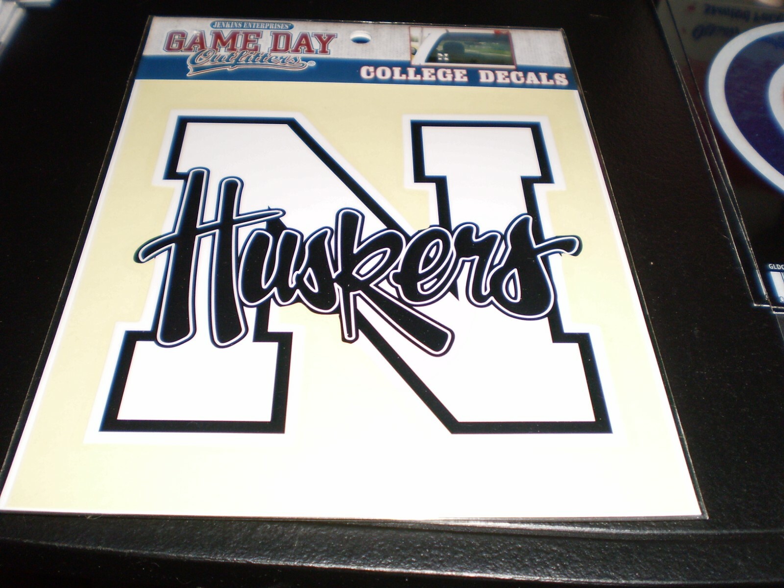 Nebraska Cornhuskers Game Day Decal 5x5 Free Shipping | eBay