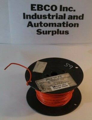 201ft 16 AWG THHN Orange 600V Wire E135243-8 | eBay