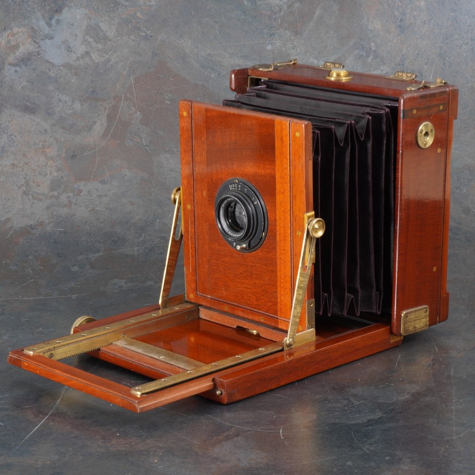 :[RARE] J.T. Chapman "The British" 6½ x 4¾ Plate Camera + Goerz Dagor ...