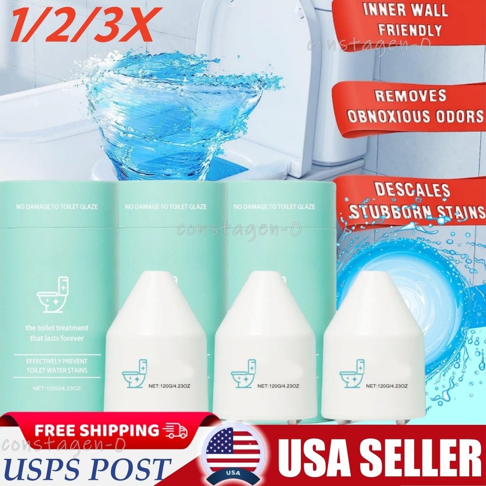 1~3Packs Crazy Clean Pro Toilet Bowl Cleaner, Crazy Klean Toilet ...
