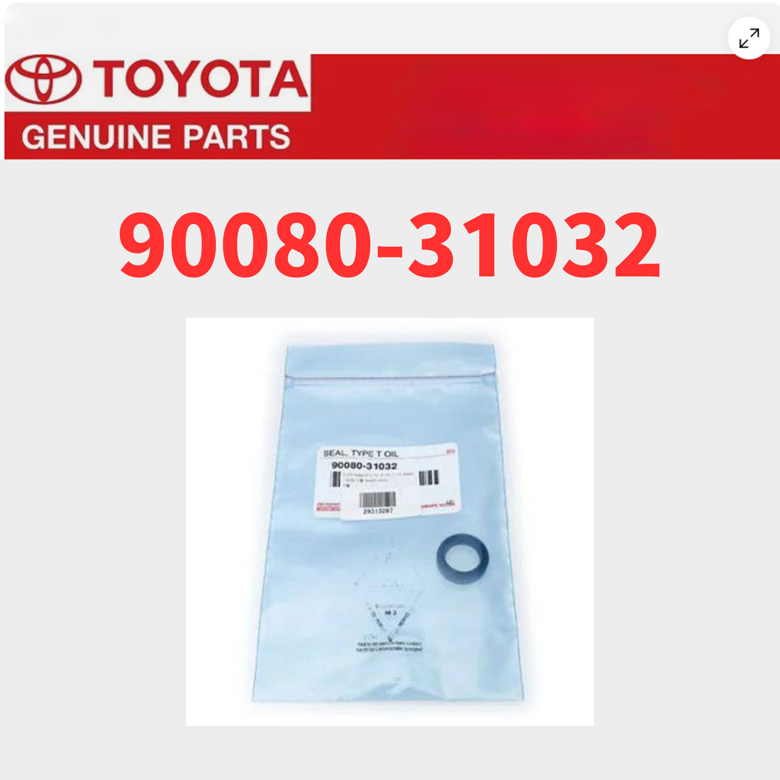 Toyota JZA80 Supra MKIV V160 V161 Shifter Shaft Seal 90080-31032 OEM ...