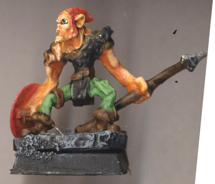 Reaper Bones 77024 Goblin Painted FREE SHIPPING ON ORDERS OVER $100 | eBay