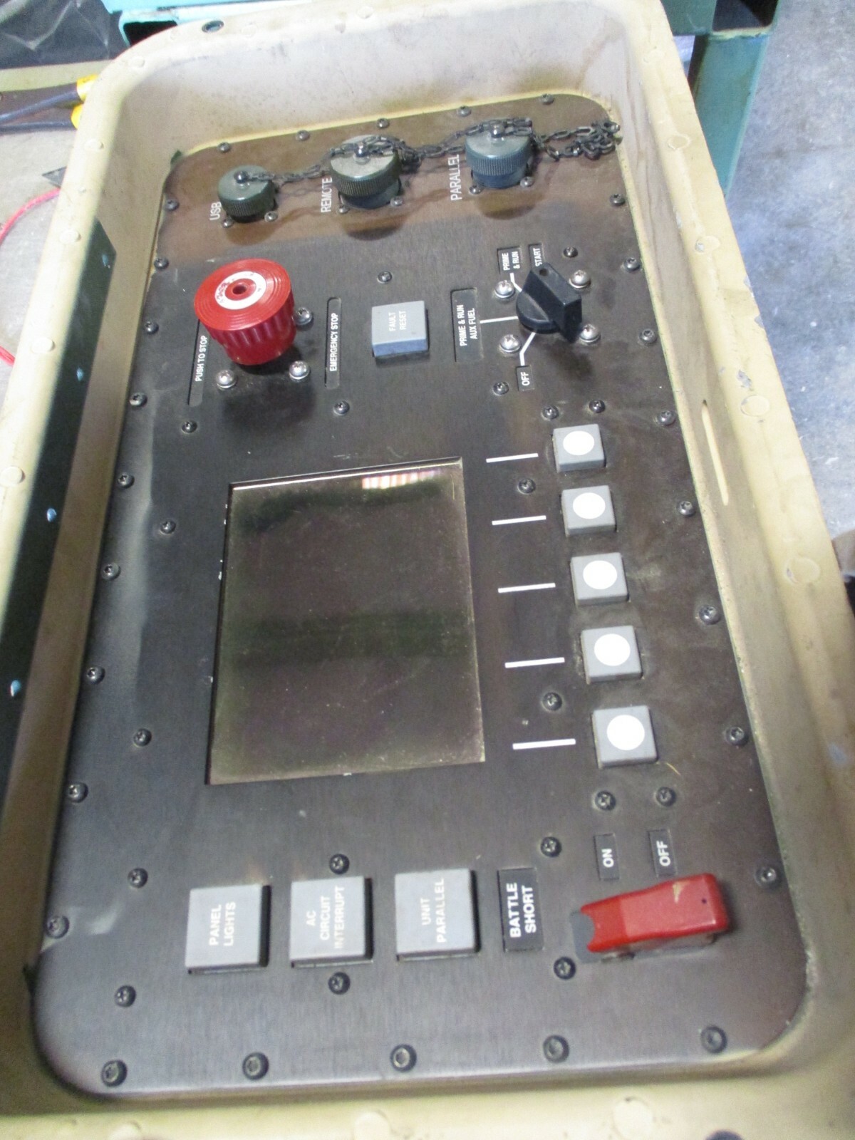 Used Generator Control Box w/Display Panel, 30554-04-20777, 44940 ...