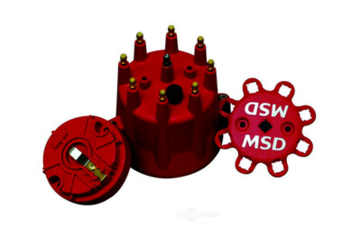 MSD 84335 Red Distributor Cap and Rotor Kit For MSD And Other ...