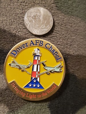 Dover Air Force Base Chapel Chaplain Service Challenge Coin | eBay