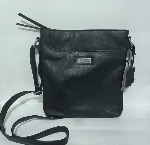 Valenchi Crossbody Purse Genuine Leather Shoulder Handbag Zipper ...