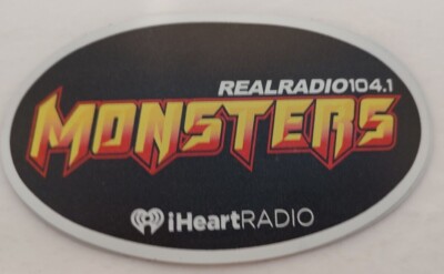 Monsters Real Radio 104.1 I-Heart Radio Magnet Orlando Monsters In The ...