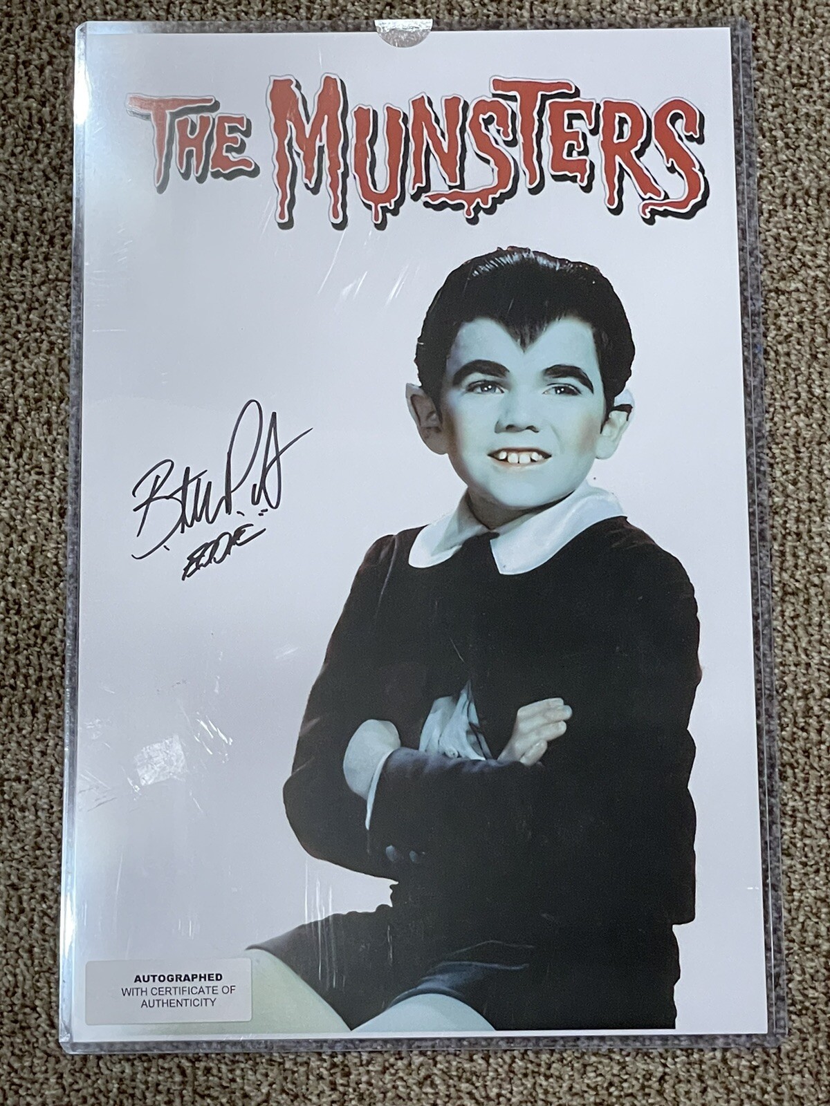 Butch Patrick Autographed 11"x17" Photo w/ COA "Eddie Munster" from The ...