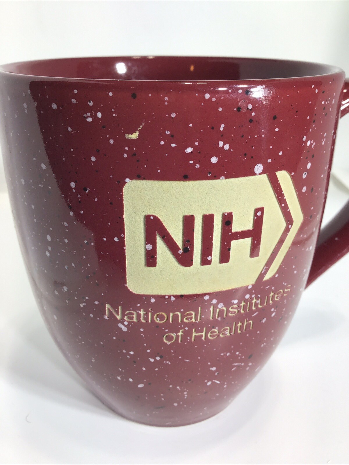 NIH COFFEE MUG. NATIONAL INSTITUTES Of HEALTH MUG. ECHED NIH Mug. B260 ...