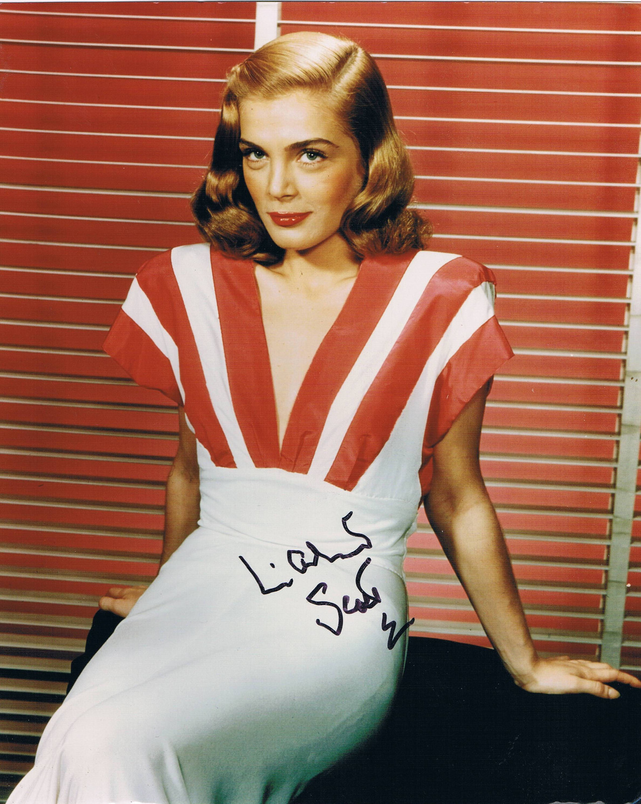 Lizabeth Scott 1922-2015 genuine autograph signed photo 8"x10" US ...